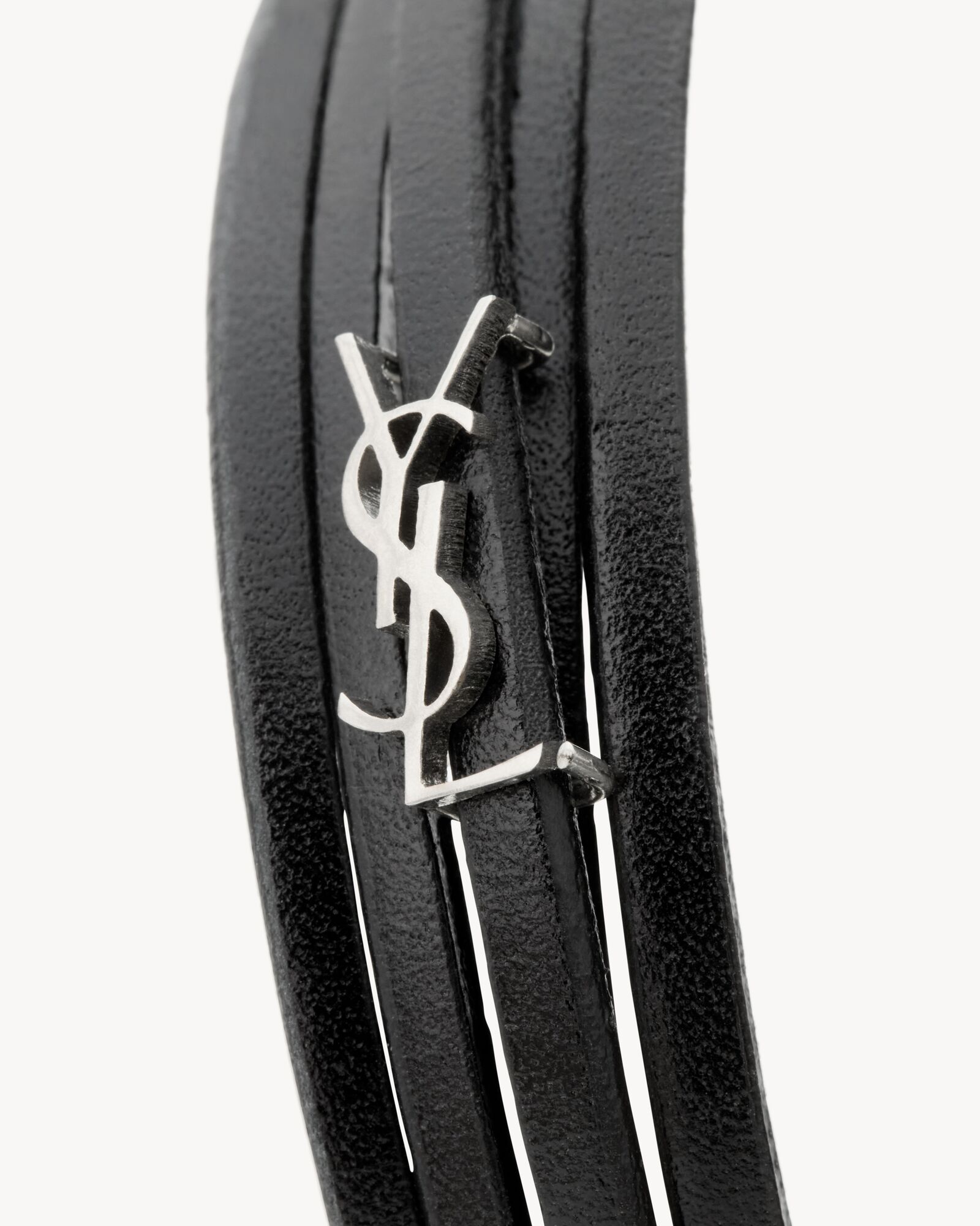 CASSANDRE multi-strand bracelet in leather | Saint Laurent | YSL US