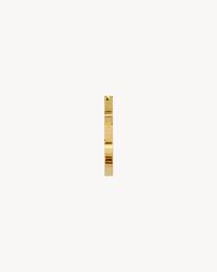 Cassandre single earring in metal | Saint Laurent | YSL US