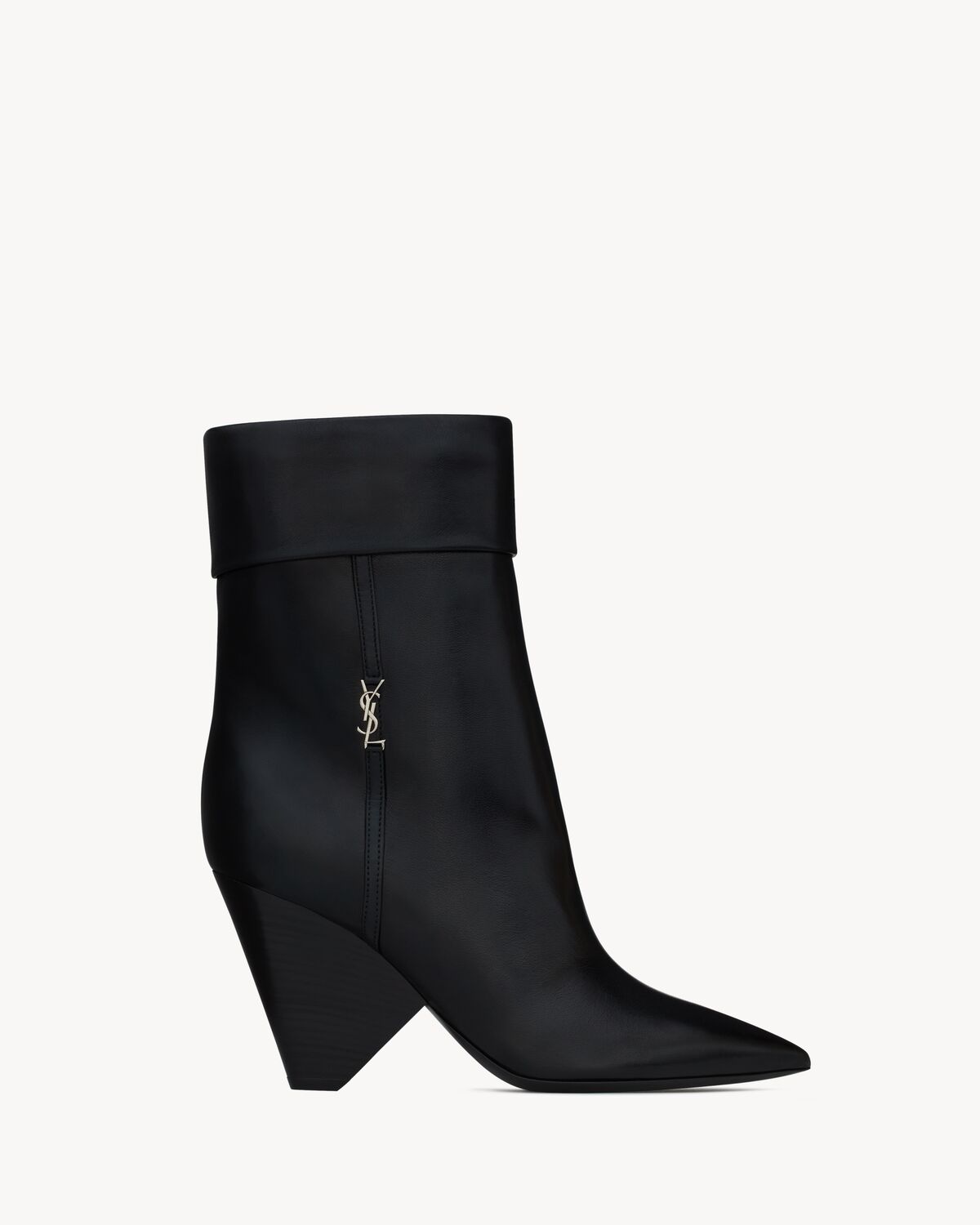 Niki booties in smooth leather | Saint Laurent | YSL.com
