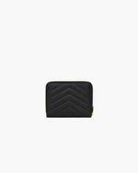 CASSANDRE MATELASSÉ compact zip-around wallet in lambskin | Saint ...