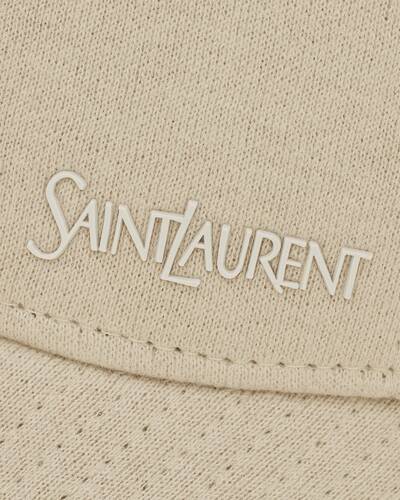 New Era cap in fleece | Saint Laurent | YSL US